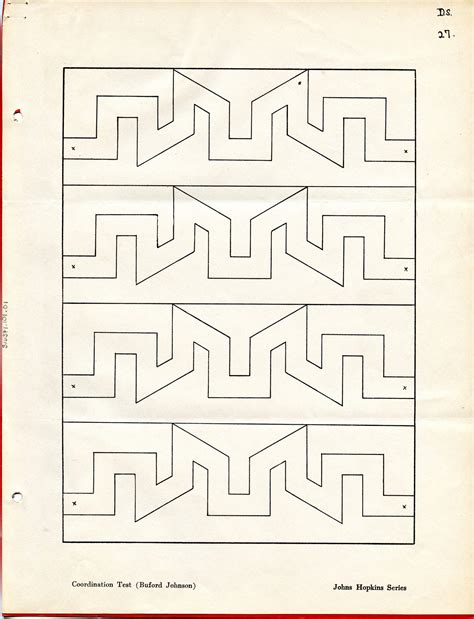 Psychological Tests Coordination Test Smithsonian Institution