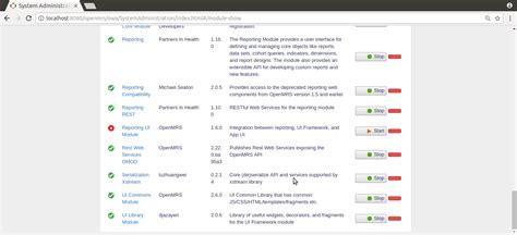 reference application misconfiguration implementing openmrs talk