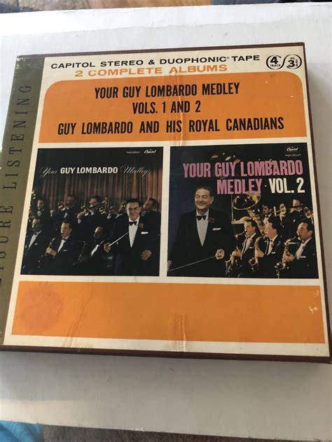 Guy Lombardo Medley Vols 1 And 2 Double Play 2 On 1 Reel To Reel Tape