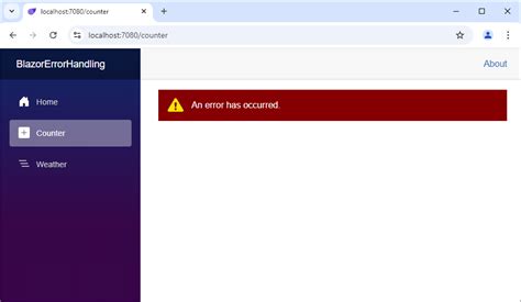 Blazor Basics Handling Errors And Exception Logging