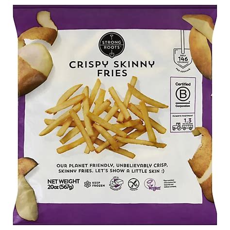 Strong Roots Fries Crispy Skinny 20 Oz Kingsfoodmarkets