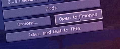 World Host Minecraft Mod