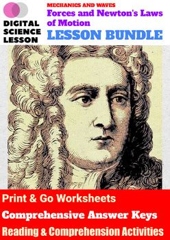 Forces And Newton S Laws Of Motion 8 LESSON PHYSICS BUNDLE TPT