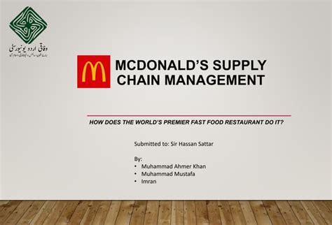 Supply Chain Presentationpptx