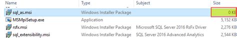 Sql Server Installation Error Unable To Open Windows Installer File