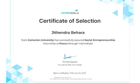 Jithendra Behara Posted On Linkedin