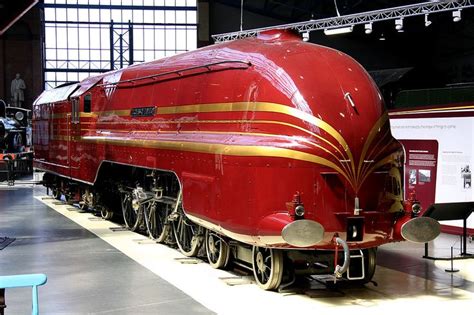 Princess Coronation Class Locomotive Display At National Railway Museum
