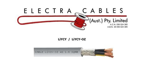 Electra Cable Screened Electronic Cable Liycy Flexible Braided Screen