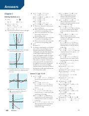 MHF U Textbook Answers Pdf Answers Chapter Getting Started P D A A