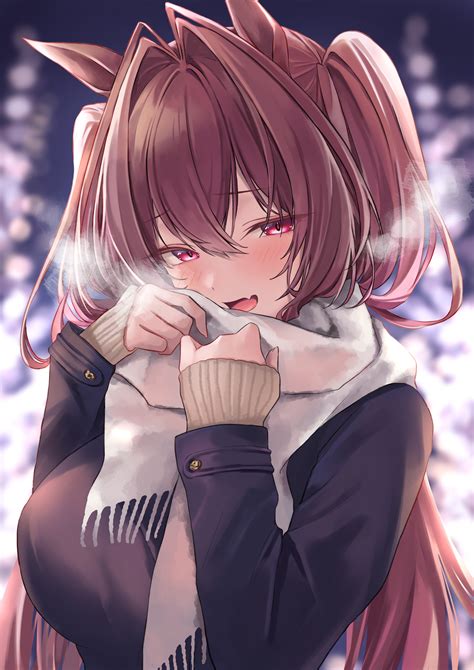 Daiwa Scarlet Umamusume Anime Artist Аниме арт Аниме арт Artist Huziko32