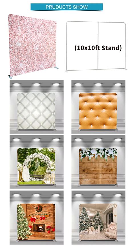 8x8ft Double Sided Custom Backdrop Perfect For Photo Booths
