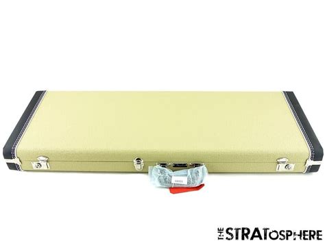 Vintage Fender Eric Johnson Strat G G Blonde Hardshell Case Reverb