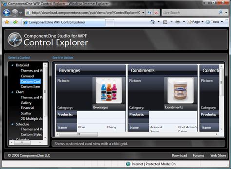 Componentone Studio Wpf Screenshots