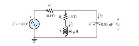 solved use multisim for ac analysis and plot vc capacitor