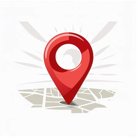 Red Pin Location Vector Design Premium Ai Generated Vector