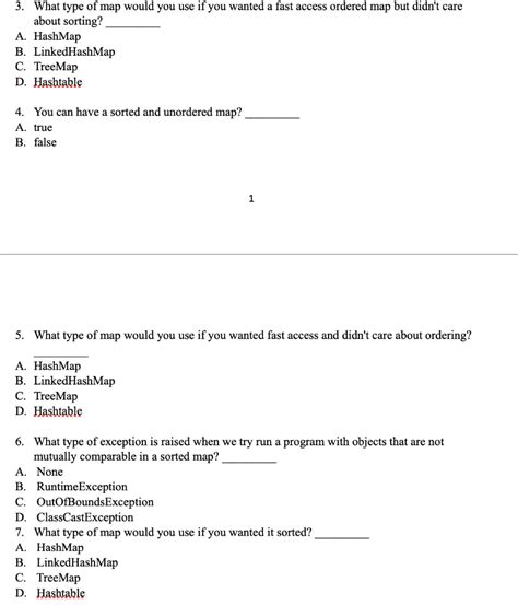 Solved 3 What Type Of Map Would You Use If You Wanted A