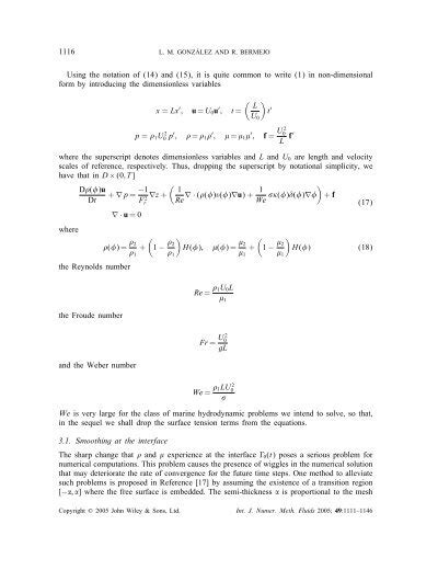 a semi lagrangian level s