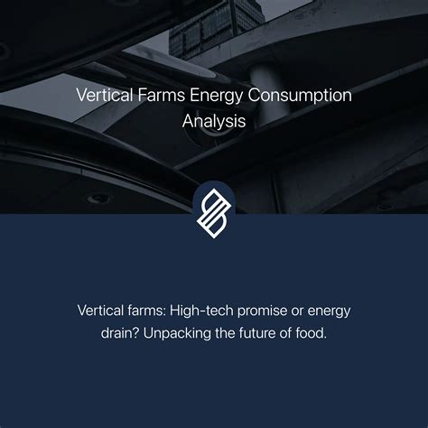 Vertical Farms Energy Consumption Analysis → Scenario