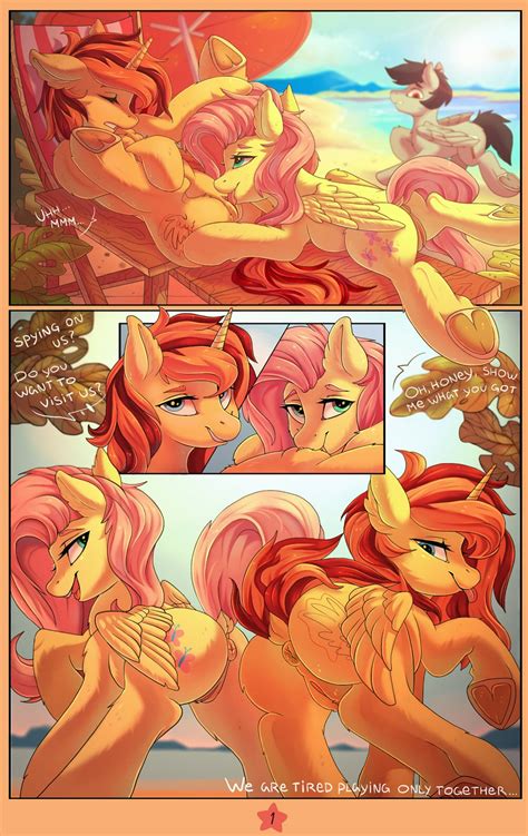 rule 34 alicorn anus beach comic cunnilingus dialogue english text