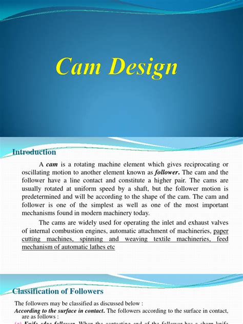 cam design pdf