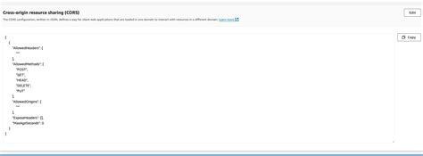 Amazon S3 Cors Error When Trying To Upload Via Presigned Url From