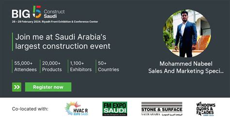 Mohammed Nabeel On Linkedin Big5saudi Big5constructsaudi