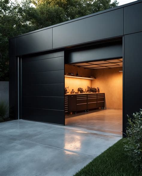 Matte Black Nation 🏴 On Instagram Matte Black Garage 🖤🖤🖤 Garage Design Interior Luxury