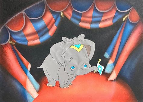 Animation Collection Original Production Cel Of Dumbo From Dumbo 1941