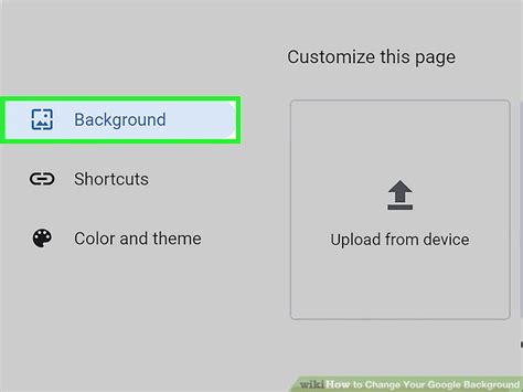 How To Change Your Google Background Steps With Pictures