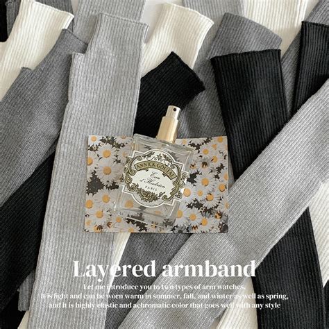 빠른출고11할인 레이어드 골지 핸드워머 팔토시2type 에이블리