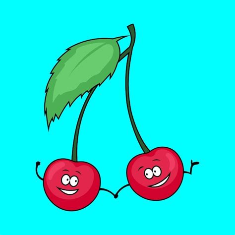 Cherrycartoon Vectors And Illustrations For Free Download