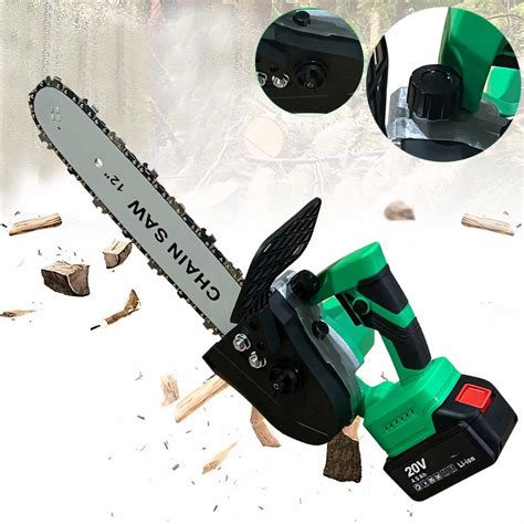 Аккумуляторная цепная пила Zitrek GreenSaw 20 PRO 20 В, 4 Ач, Li-ion ...