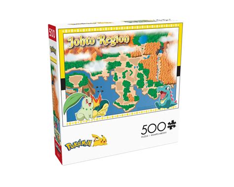Johto Region 500 Piece Jigsaw Puzzle By Buffalo Games Puzzle Warehouse