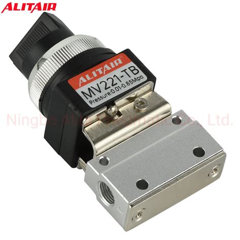 52 Way Pneumatic Switch Manual Cylinder Control Valve Push Button