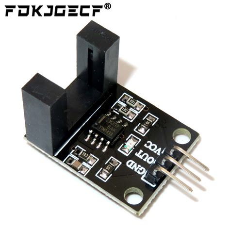 beam photoelectric sensor electric counter module lm393 motor count speed sensor module test