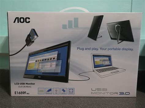 Aoc Usb Monitor Computers And Tech Parts And Accessories Monitor Screens On Carousell