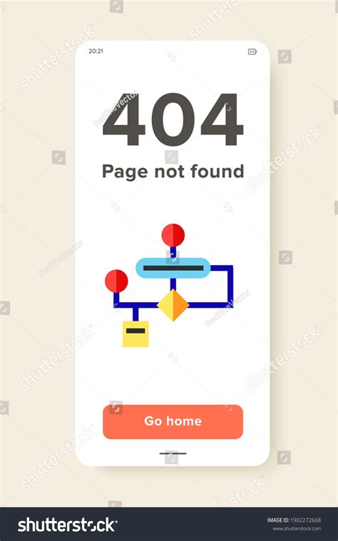 Stylized Flowchart Programming Planning Structure Algorithm Stock Vector Royalty Free