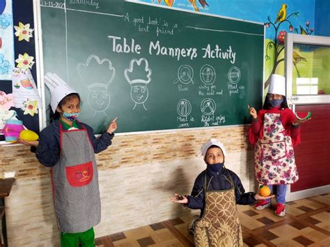 Punam Shukla On Linkedin Table Manner Activity By Grade 1and 2