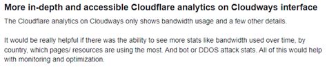 Cloudflare S Improved Cache Security Analytics On Cloudways