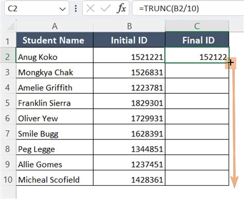 How To Remove Last Digit In Excel 6 Methods Excelgraduate