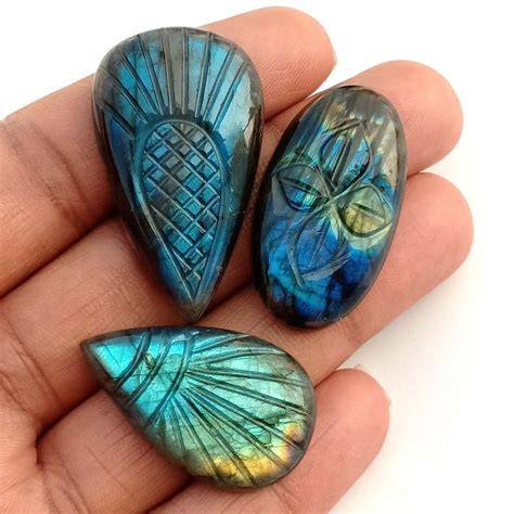 Labradorite Carving Carving For Making Wire Pendant Stone Carving Carving Cabochons Gemstone