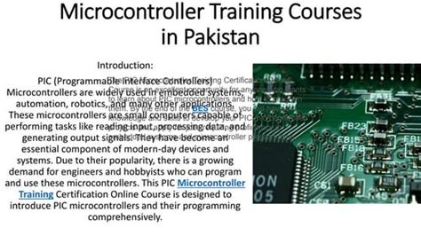 Microcontroller Training Coursedocx