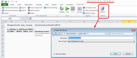 Deploying Your Integrated Excel Workbook