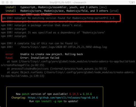 adonis ts app cannot create project · issue 1265 · adonisjs core · github