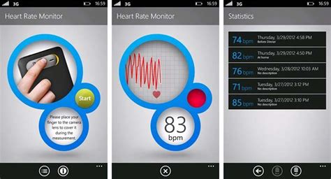 Windows Phone App Review Heart Rate Monitor Windows Central