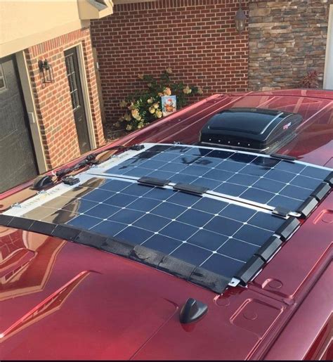 Car Roof With Solar Panel