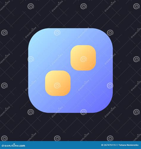Pixelated Transition Effect Flat Gradient Fill Ui Icon For Dark Theme