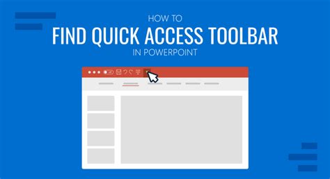 00how To Find Quick Access Toolbar Powerpoint Cover Slidemodel