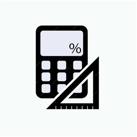 Premium Vector Mathematics Icon Science Calculation Symbol