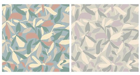 Vector Leaf Illustration Seamless Repeat Pattern Vector Art At Vecteezy